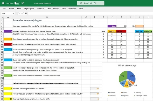 Cursus: Excel - Springest